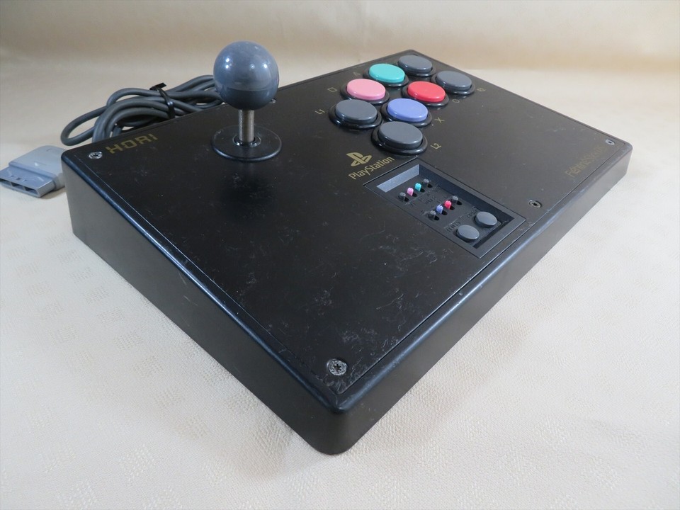 fighting stick ps ps1 ps2 HORI joy controller Japan arcade playstation ...