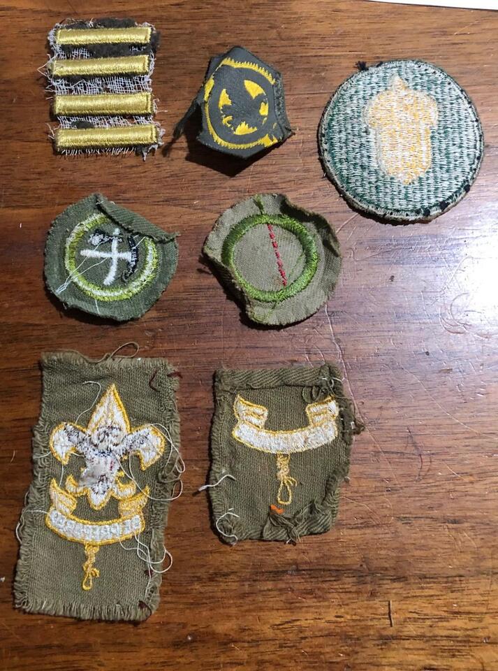 1914-1936 First & Second Class Boy Scout Rank Badge Patch BSA Uniform ...