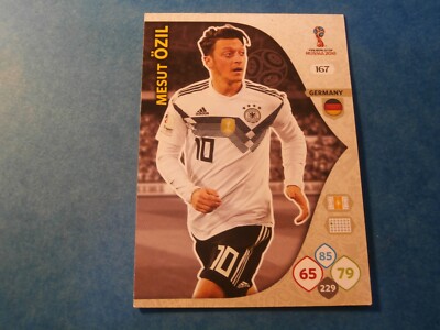 MESUT OZIL (GERMANY) - COLLECTOR TRADING FOOTBALL PANINI ROOKIE CARD ...