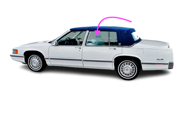 Fit 91-1993 Cadillac Deville-Fleetwood-Sixty Special Rear Left Door ...