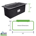 Bucket Truck Parts HEAVY DUTY Plastic Tool Tray (Outside Mount) | eBay