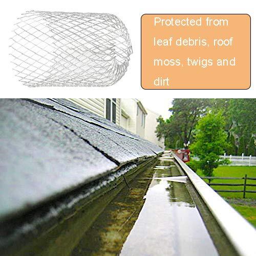 3 Pcs Gutter Guard 3 Inch Flexible Aluminum Filter Strainer Rain Gutters Straine | eBay