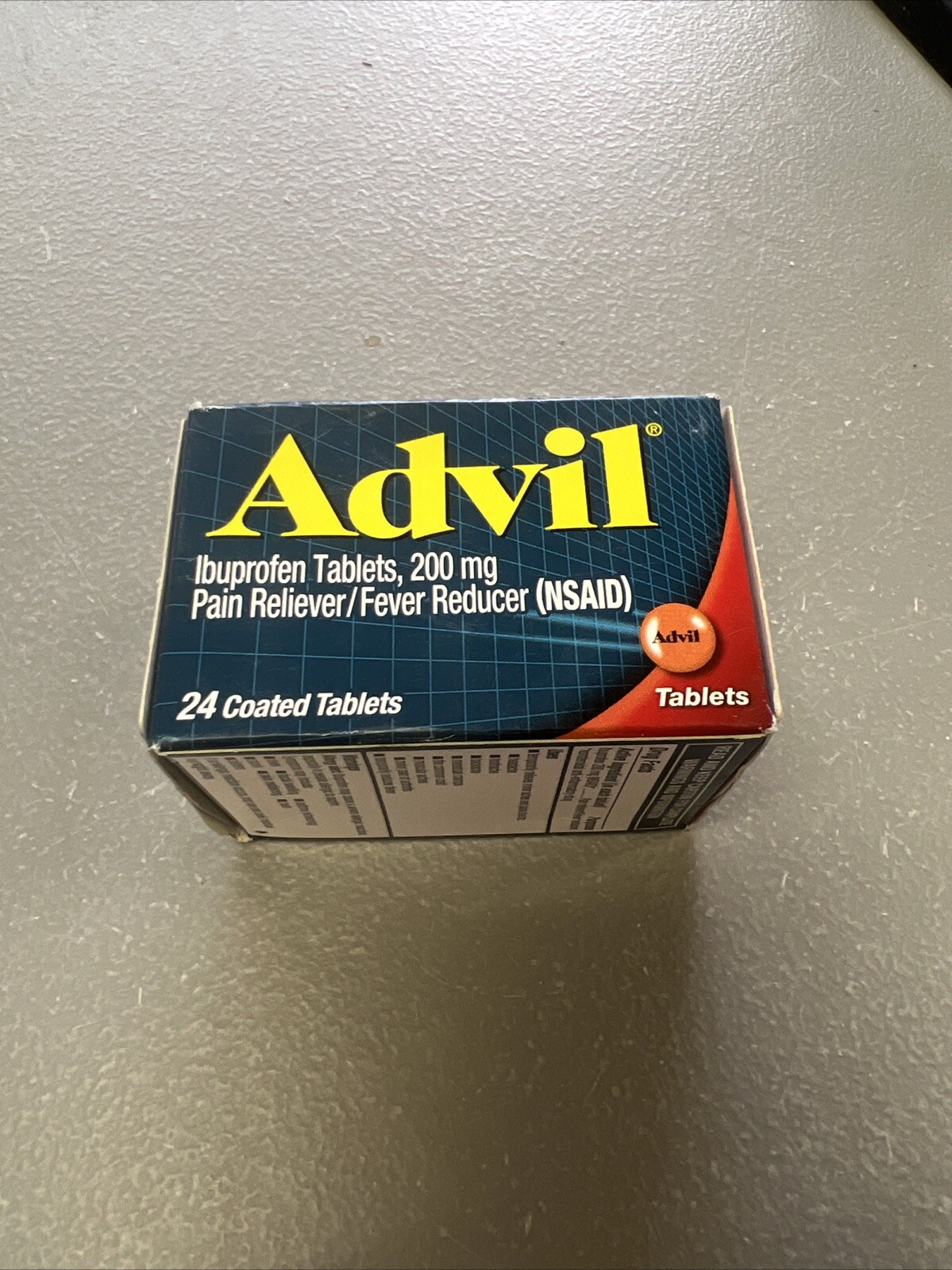 Advil 200 MG Ibuprofen Pain Reliever Fever Reducer NSAID 230 Tablets ...