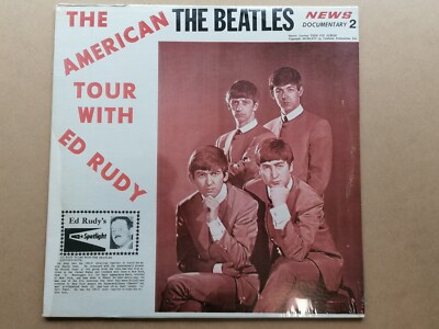 THE BEATLES 1964 USA LP THE AMERICAN TOUR ED RUDY NEWS DOCUMENTARY 2 ...