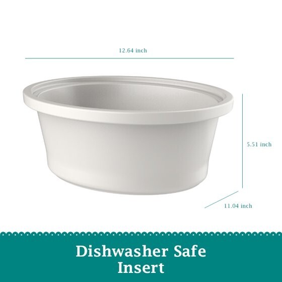 The Pioneer Woman 6 Qt Digital Slow Cooker with Locking Lid, Linen ...