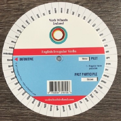 English Irregular Verb Wheel : 100+ Verb Conjugated Easily: Essential ...
