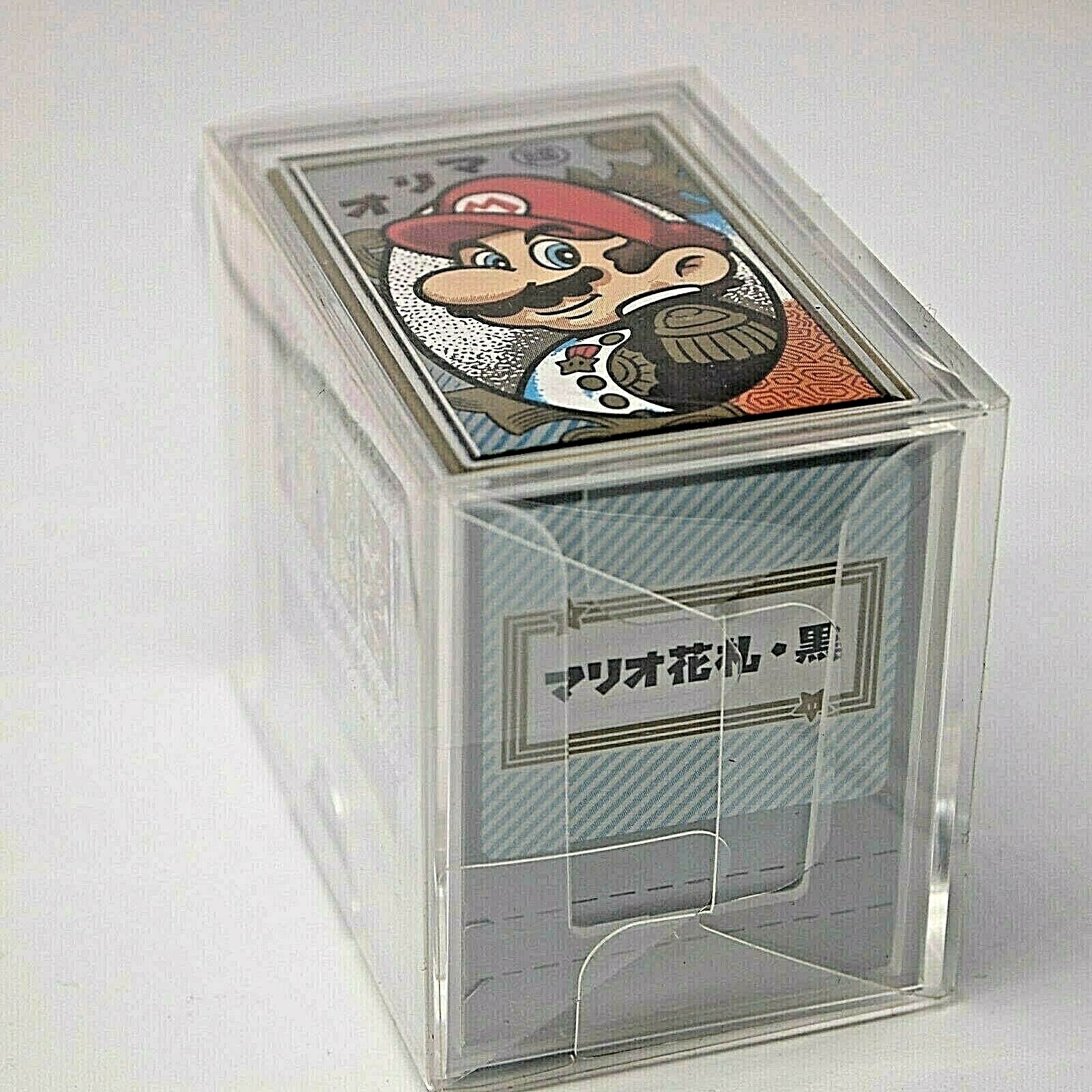 Nintendo Mario HANAFUDA ( Black ) Japanese Traditional Card Game JAPAN ...