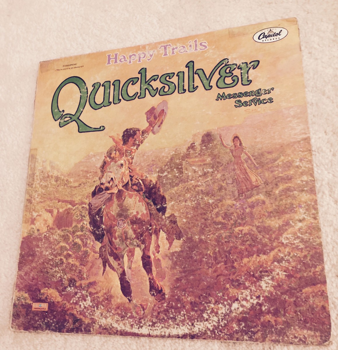 Quicksilver Messenger Service Happy Trails Live 1969 QUICKSILVER