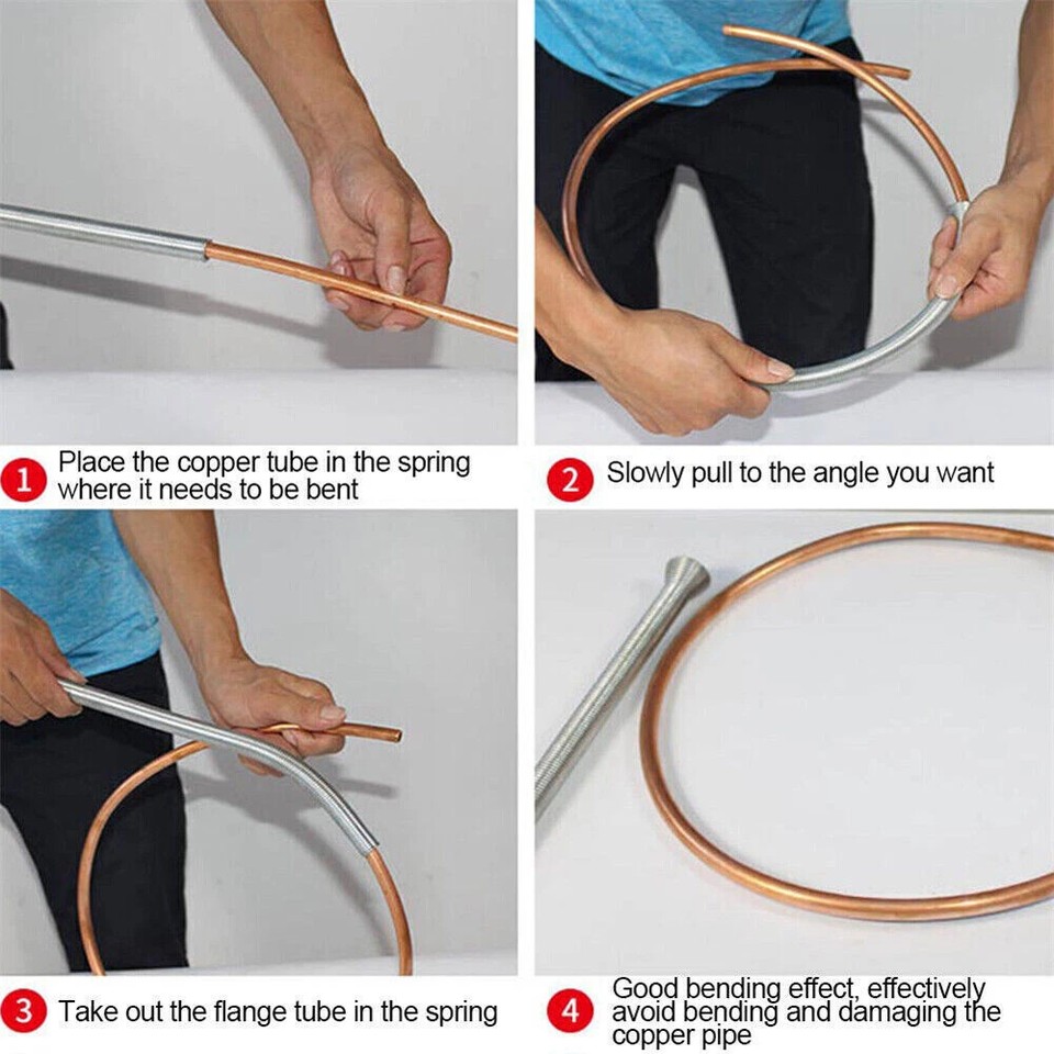 ⭐ Spring Tube Bender Pipe Bender 5 Different Sizes 5Pcs Air Condition ...