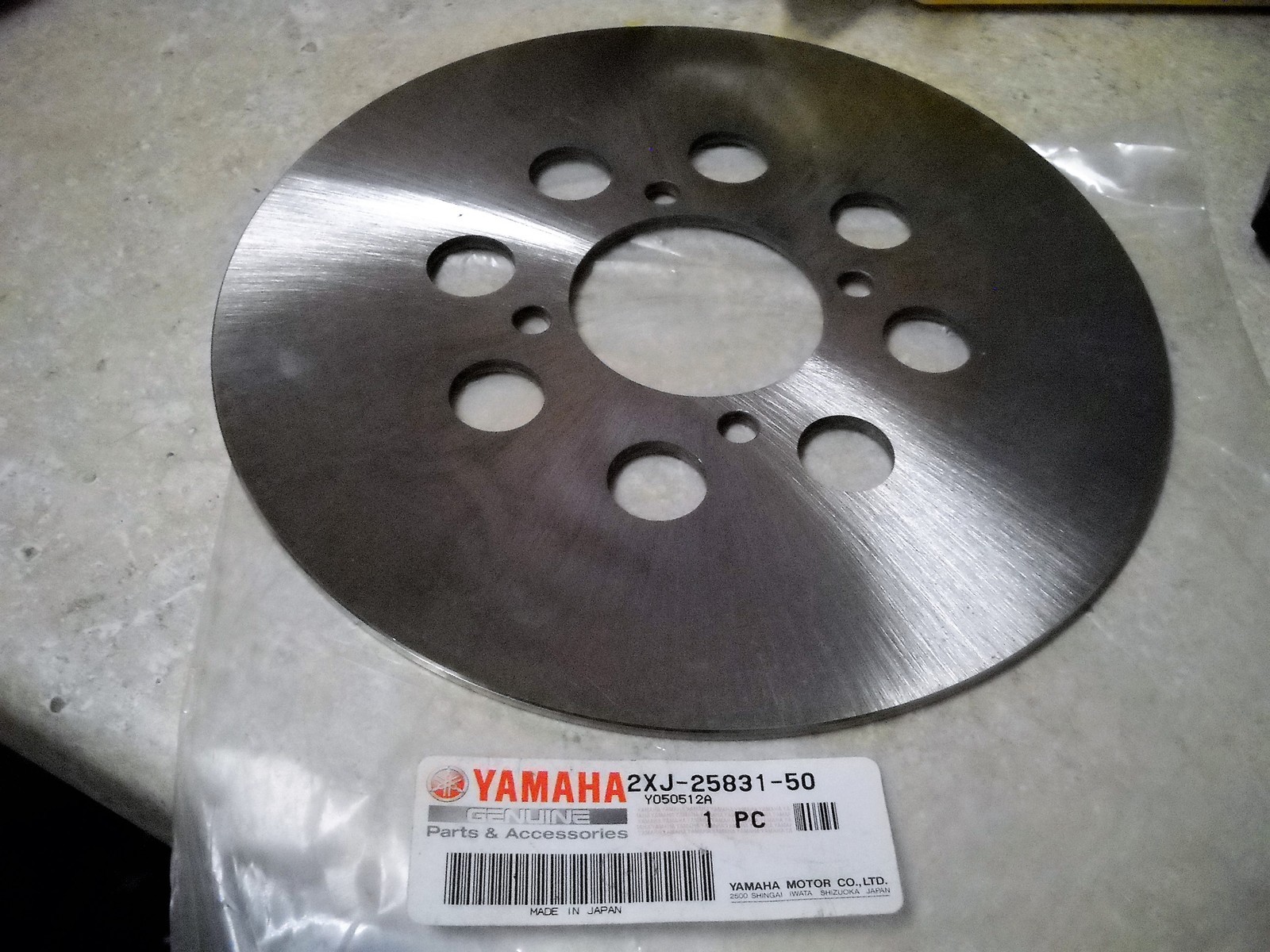 NOS OEM Yamaha Rear Brake Disc 1989-2002 YFS200 Blaster 2XJ-25831-50 | eBay