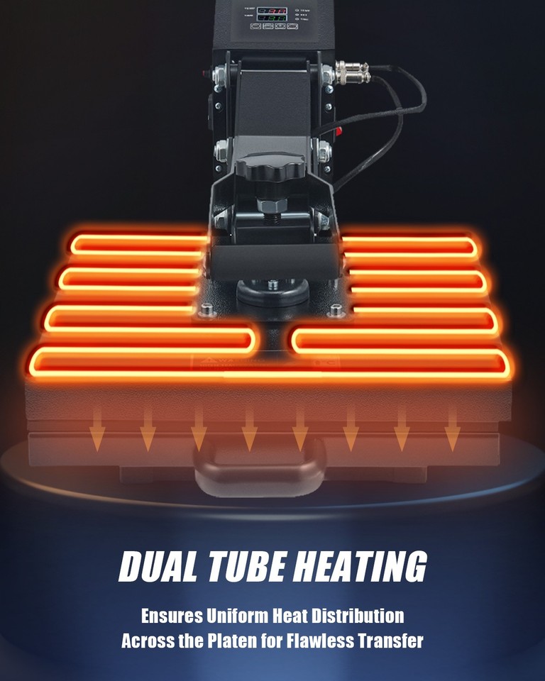 Creworks Multi. Heat Press Machine Auto Digital Transfer Sublimation ...