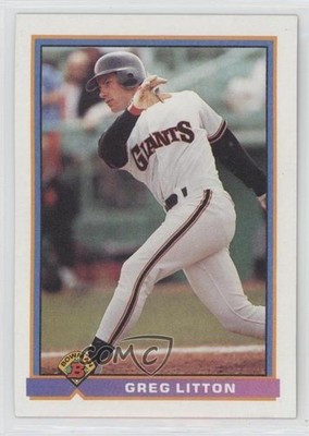 1991 Bowman Greg Litton #621 0e4k | eBay UK