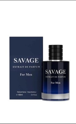 Savage for Men- 3.4 Oz Men's Eau De Parfum Men's Casual Cologne 100ml ...