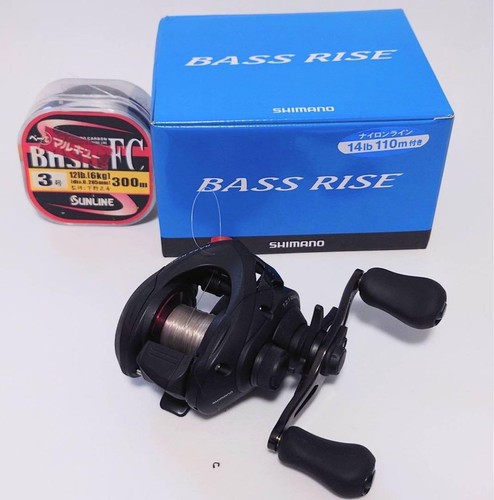 Shimano Bass Rise Bait Reel 14lb-110m Line Capacity Used | eBay