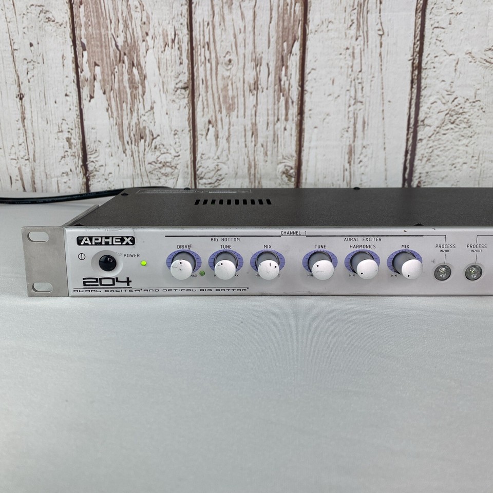 Aphex Model 204 Aural Exciter with Optical Big Bottom Enhancer | eBay