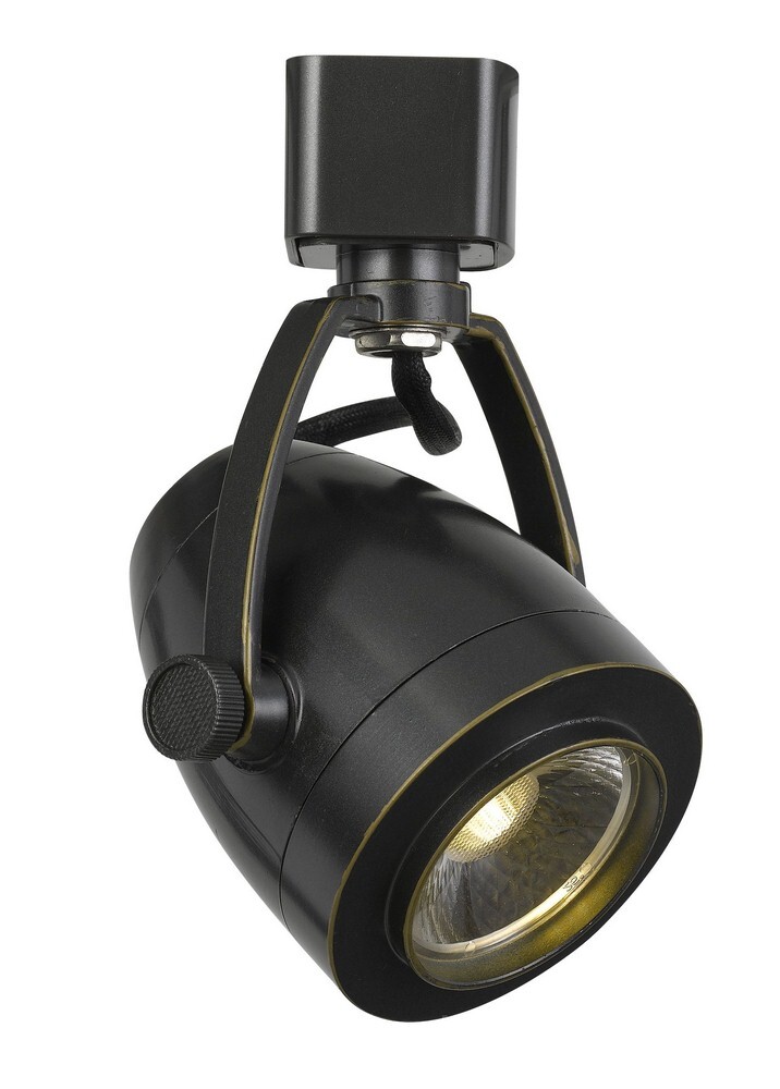 Cal Lighting - 12W 1 LED Track Light-4.3 Inches Wide by 5 Inches High ...