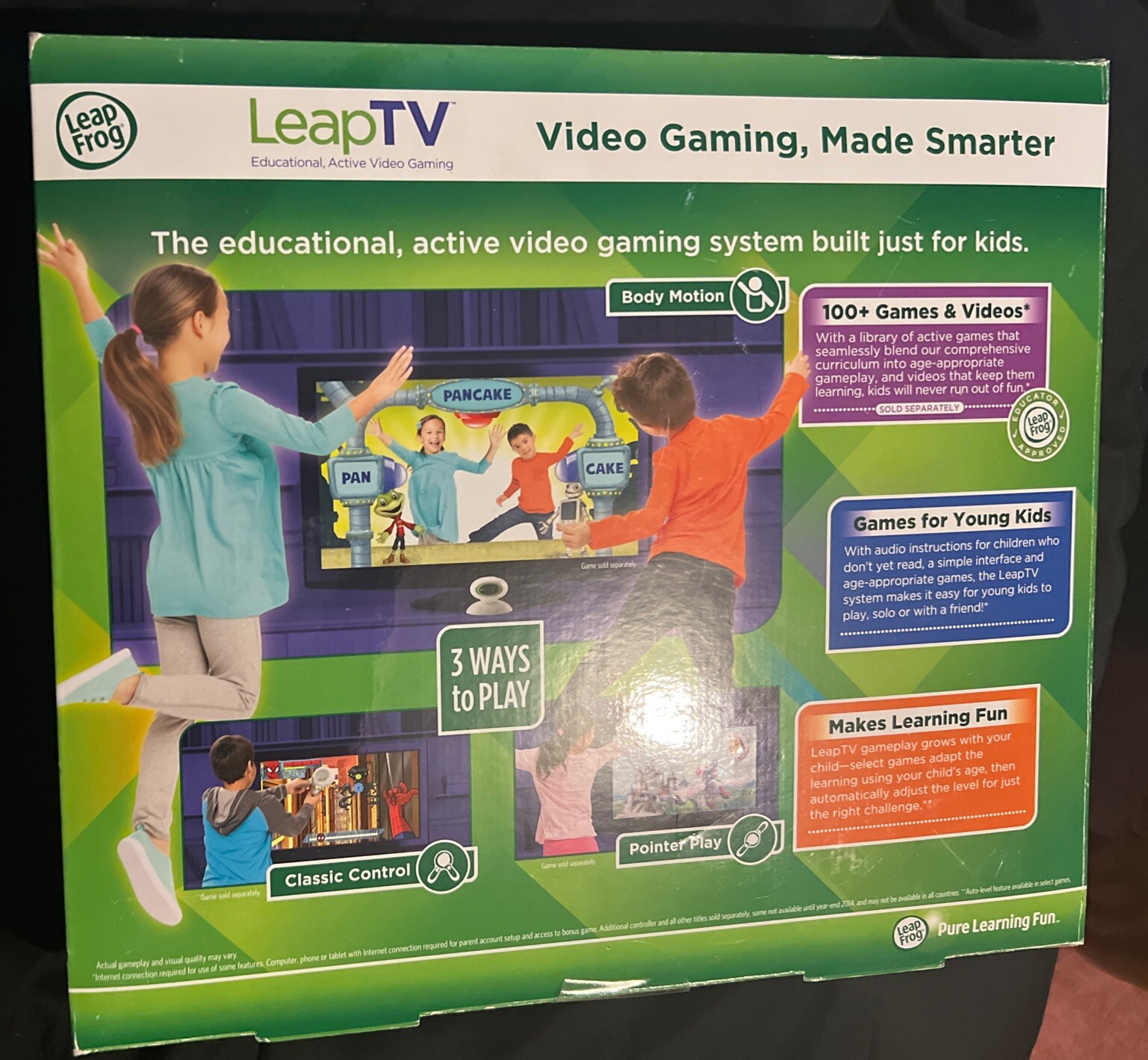 LeapFrog LeapTV Educational Video Gaming System for sale online | eBay