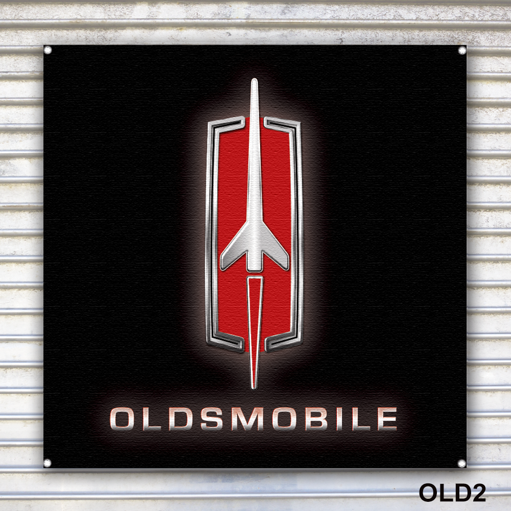 Oldsmobile Banner Sign Wall Art | eBay