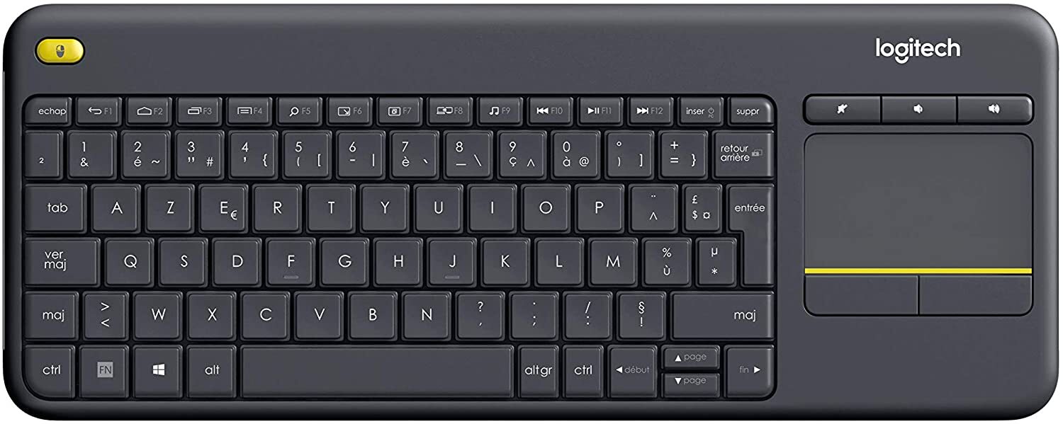 Logitech K400 Plus Wireless FRENCH Canadian Keyboard (NO RECEIVER) (IL ...