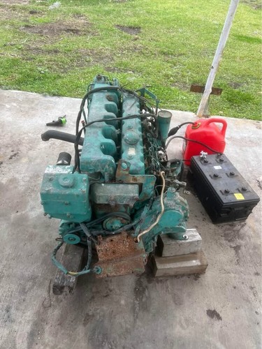 Volvo Penta 165 HP Marine Diesel Engine Running Take-Out | eBay