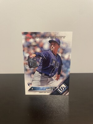 2016 Topps Update Series - Rookie Debut #US40 Blake Snell ROOKIE CARD ...