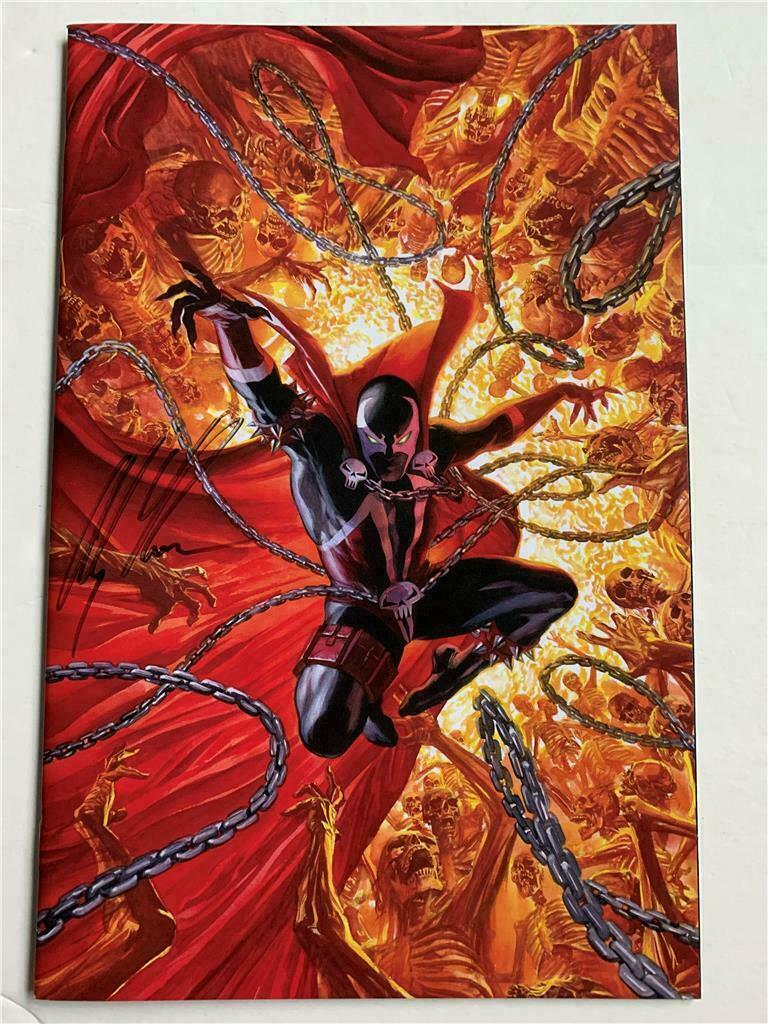 SPAWN #301 Exclusive Virgin Variant SIGNED by ALEX ROSS With COA | eBay