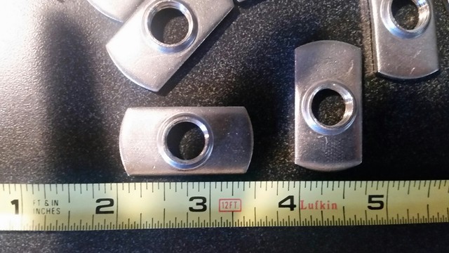 Dual tab 1/2" - 13 Weld Nut / Weld Plate (15 total) Stainless steel | eBay