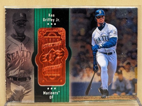1998 SPx Finite RED SAMPLE Ken Griffey Jr HOF RARE EMBOSSED PROMO ...