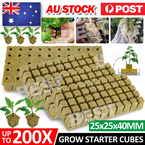 UP200X Propagation Grow Cubes Soilles Planting Sponge Hydroponic Garden ...