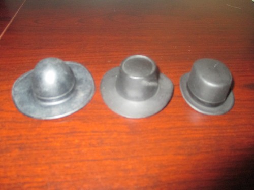 1/6 scale action figure hat lot of 3 black hats | eBay