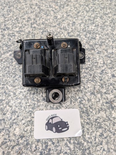 94-95 Mazda Miata MX5 OEM NA8 NB1 Ignition Igniter Coil Pack 4 Pin BPE8 ...