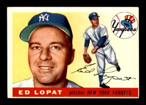 1955 Topps #109 Ed Lopat EX+ X3246322 | eBay
