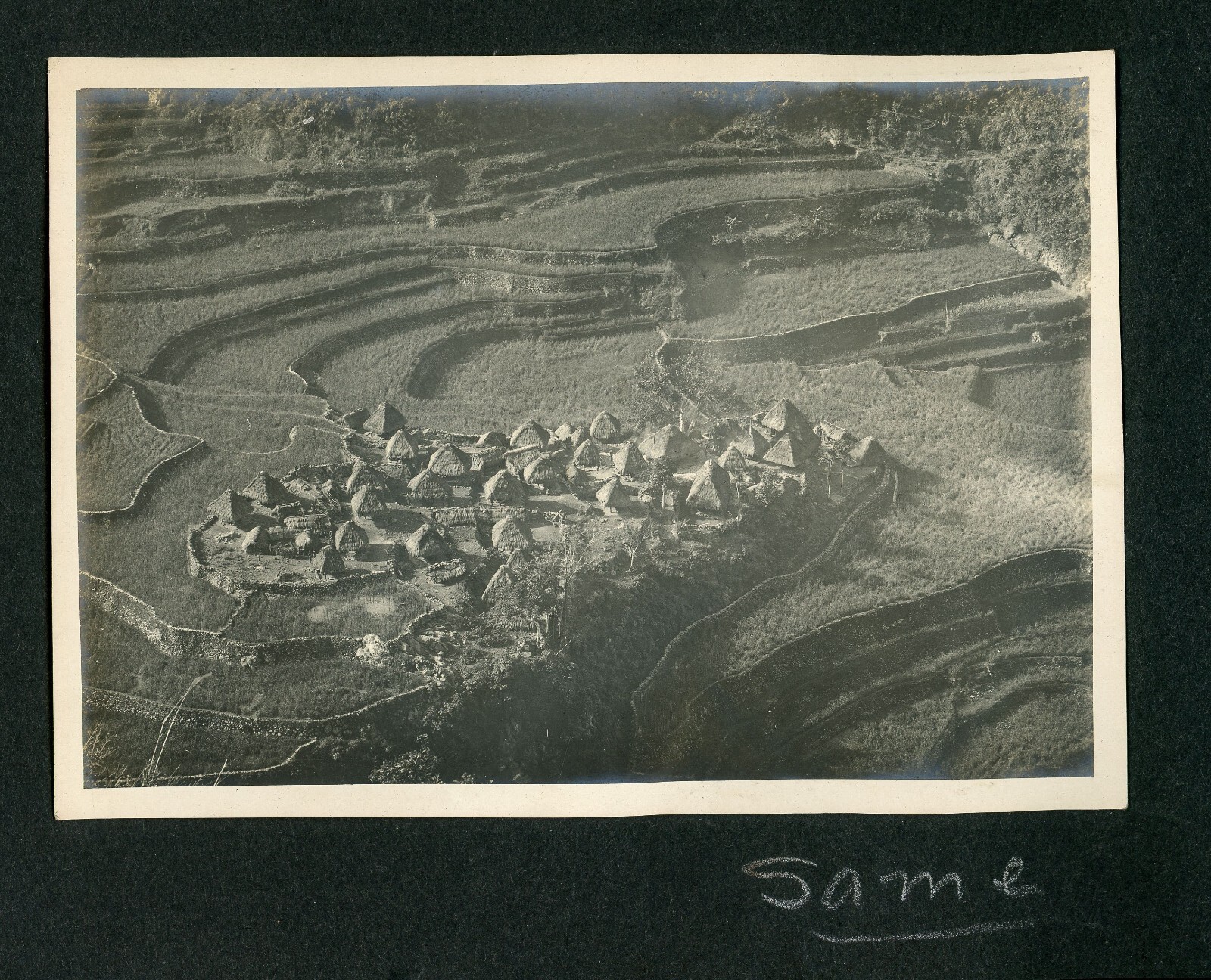 2 PHOTOGRAPH PHILIPPINES DUCLIGAN IFUGAO HOMES RICE TERRACES | eBay