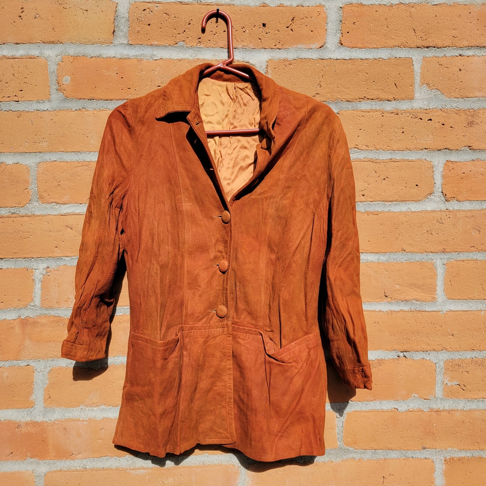 1940s LADIES TRUE VINTAGE DEER SKIN LEATHER JACKET - Gem