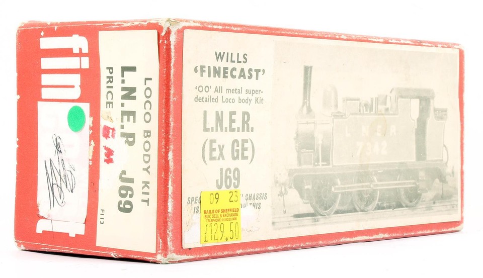WILLS FINECAST 'OO' GAUGE KIT BUILT LNER 0-6-0 J69 '7402' STEAM ...