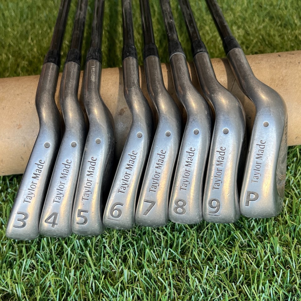 TaylorMade Midsize Burner Iron Set 3-PW Flex Twist Plus Graphite ...