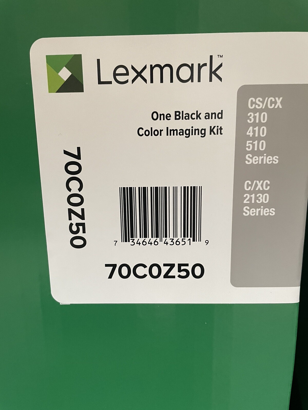 Lexmark 70C0Z50 Black Imaging Drum Kit for sale online | eBay