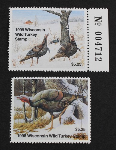 CKStamps: US State Duck Stamps Collection Wisconsin Mint NH | eBay