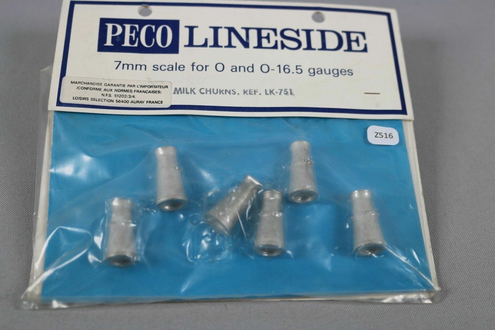 Lk751 Peco Pack 6 Metal Containers Milk to Color Scale 0 1:43 | eBay