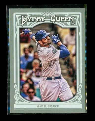 2013 TOPPS GYPSY QUEEN Baseball Trading Card #311 MATT KEMP Los Angeles ...