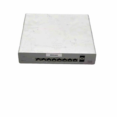 Cisco MerakI MS220-8P-HW 8-Ports Desktop Ethernet Switch - UNCLAIMED | eBay