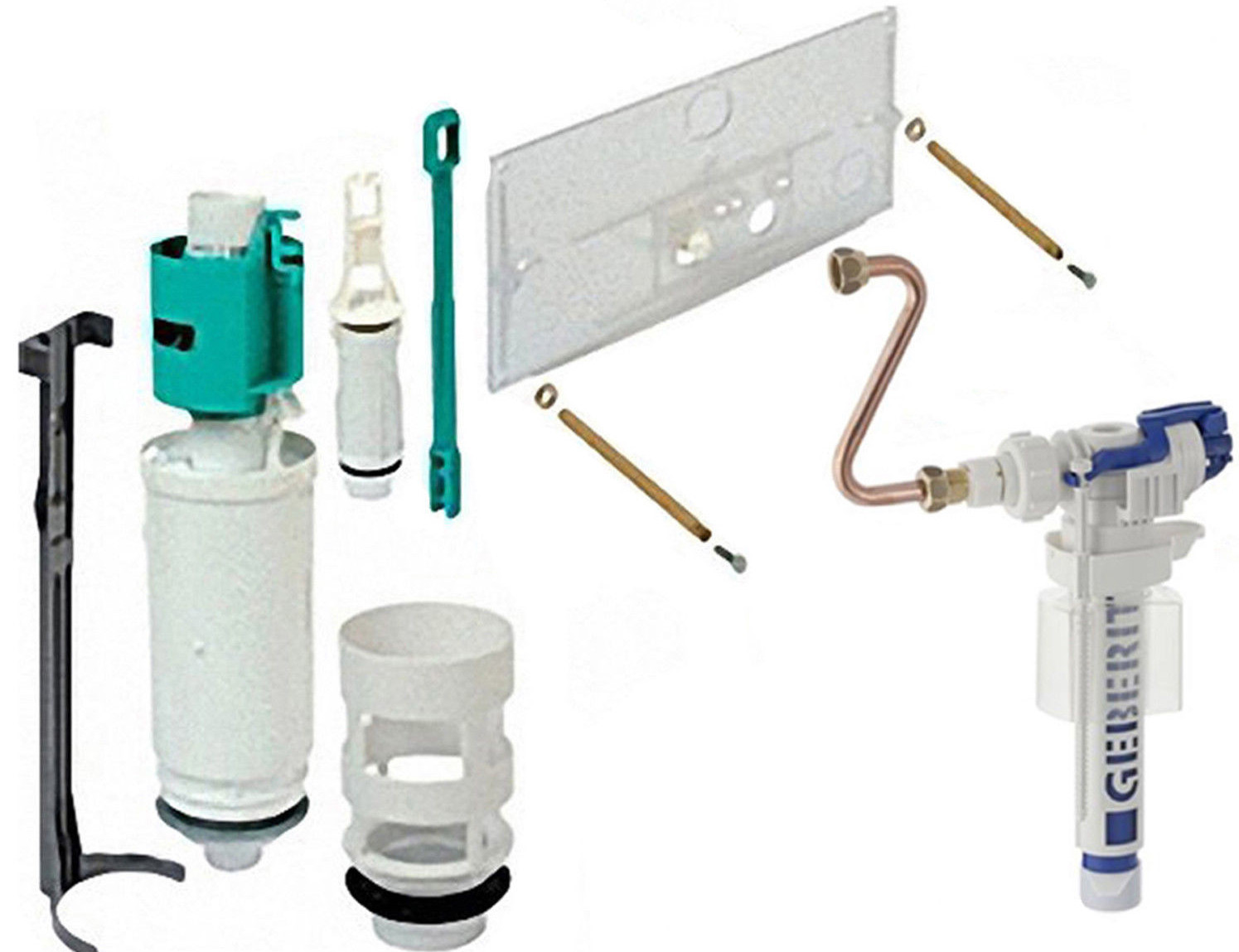 Geberit Umbauset Twinline Unterputz Spülkasten 1988