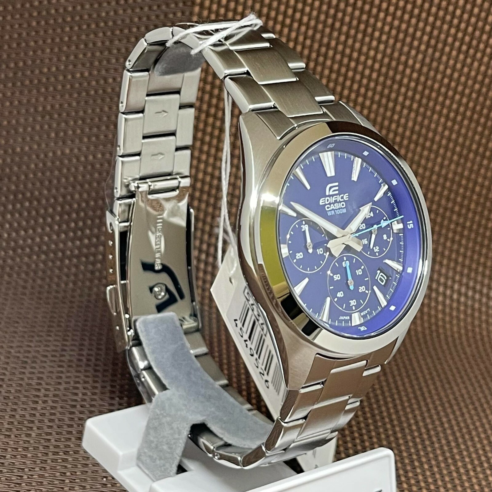 Casio Edifice EFV-630D-2A Simple Blue Analog Chronograph Men's Sporty ...