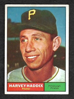 1961 Topps #100 Harvey Haddix Pitsburgh Pirates Baseball Card EX | eBay