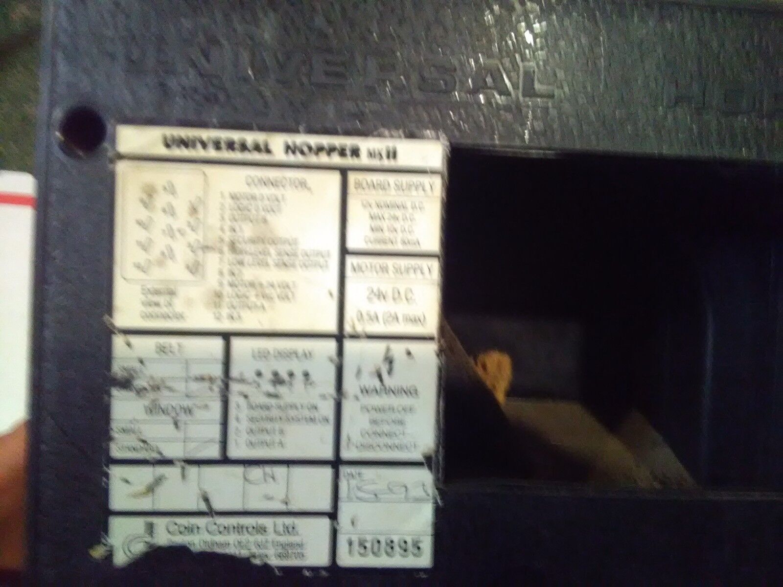 universal hopper mech mk2 untested #4 | eBay