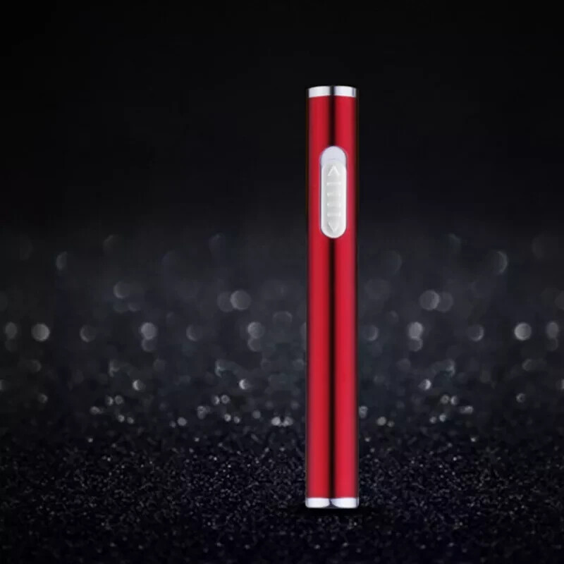 Electric USB Cigarette Lighter Mini Slim Cigarette Lighter Aluminum ...