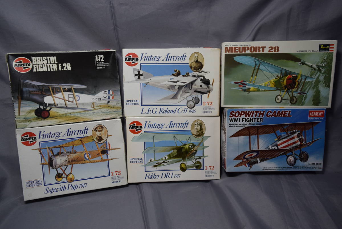 Revell Fokker Triplane And Sopwith Camel Model Kit Box, 54% OFF
