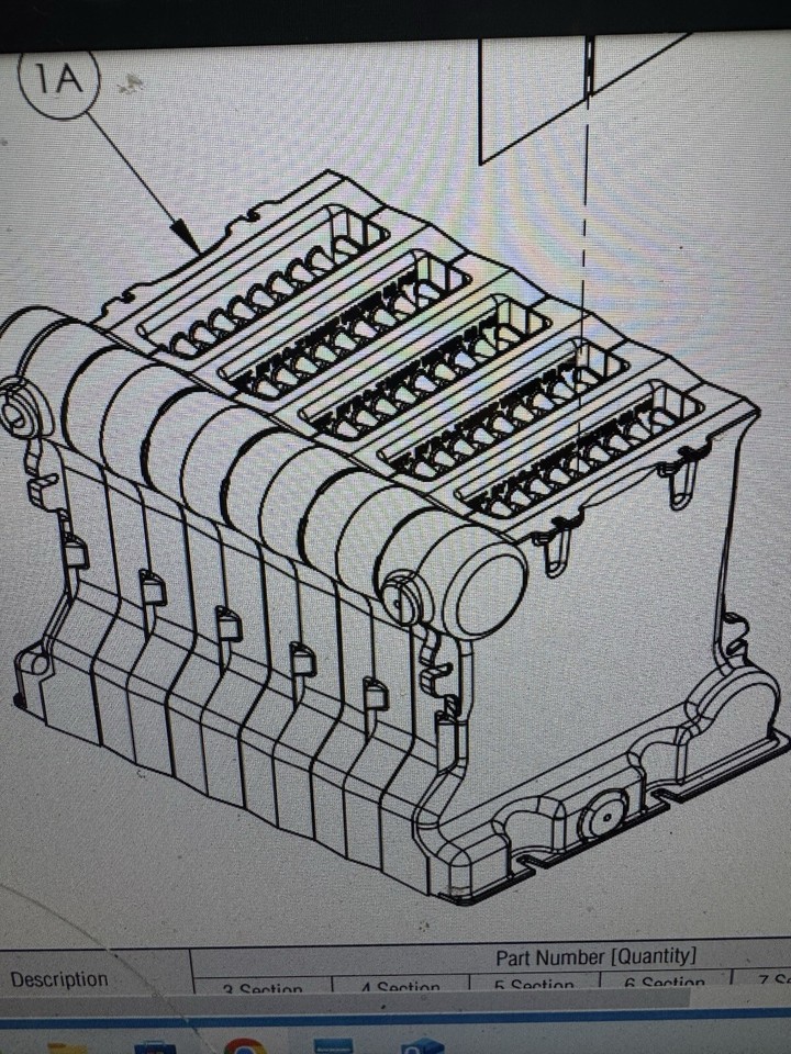 Burnham XPV Series Cast Iron Boiler Section- Left Side Replacment ...
