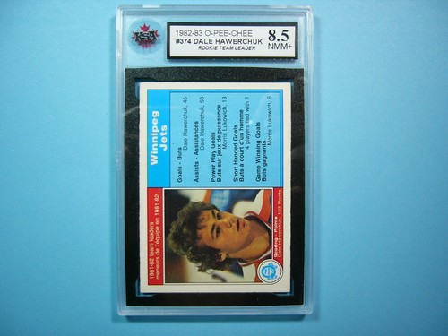 1982/83 O-PEE-CHEE HOCKEY CARD #374 DALE HAWERCHUK ROOKIE RC LEADER KSA ...
