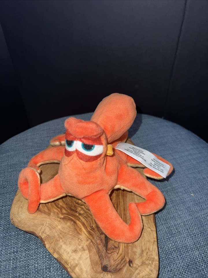 Finding Dory Hank Octopus Plush Orange 6" Stuffed Animal Toy Bandai ...